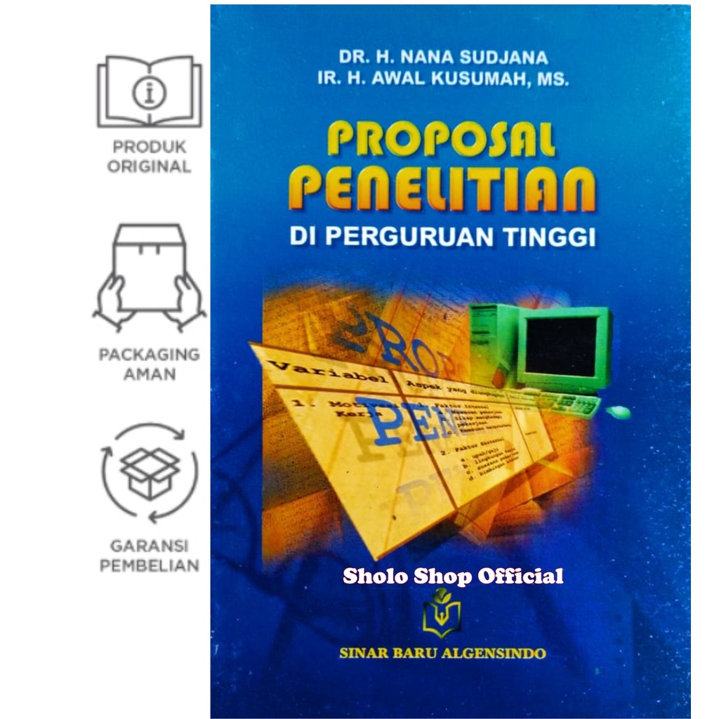 Jual Buku Proposal Penelitian Di Perguruan Tinggi Nana Sudjana Sinar ...