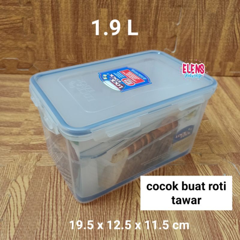 Jual Lock & Lock container makanan kotak makan wadah plastik anti ...