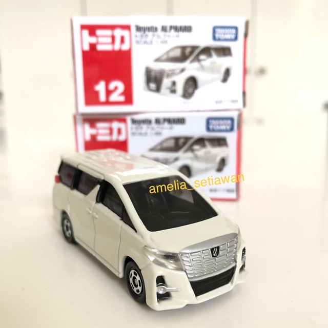 Jual Alphard toyota tomica takara tomy no 12 diecast miniature | Shopee Indonesia
