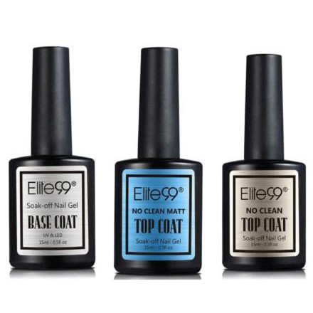 Jual CAT KUKU KUTEX NAIL GEL MATTE ELITE99 15 ML BASE COAT TOP COAT ...