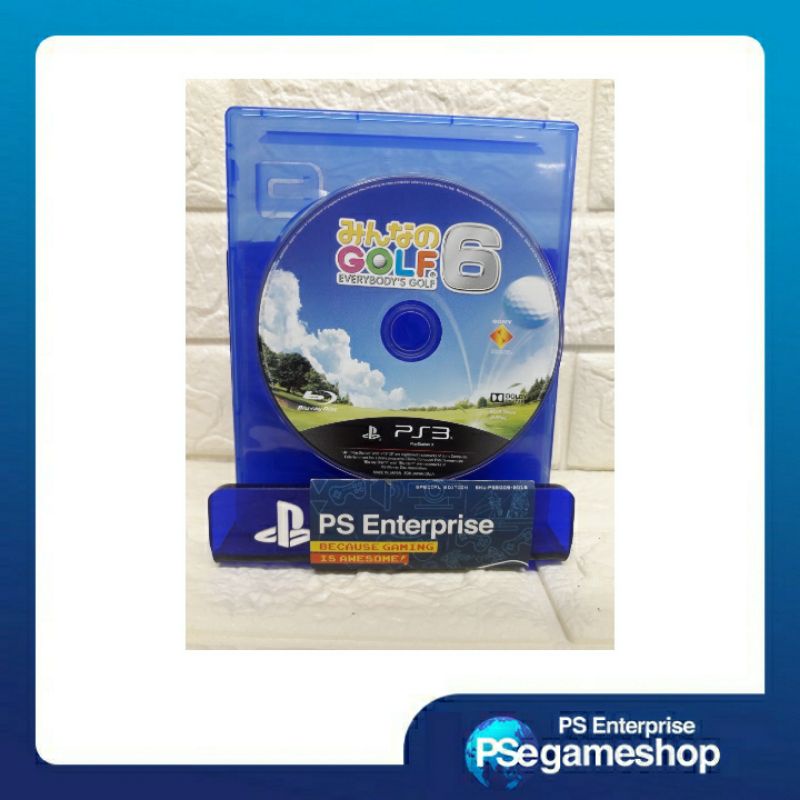 Jual PS3 Everybody's golf 6 (Cd Only/Preloved) | Shopee Indonesia