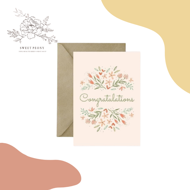 Jual NatureNest Greeting Card - Congratulations | Shopee Indonesia