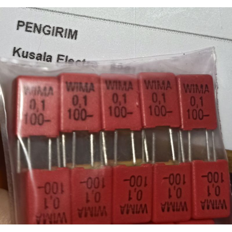 Jual WIMA 100nF 100V | Shopee Indonesia