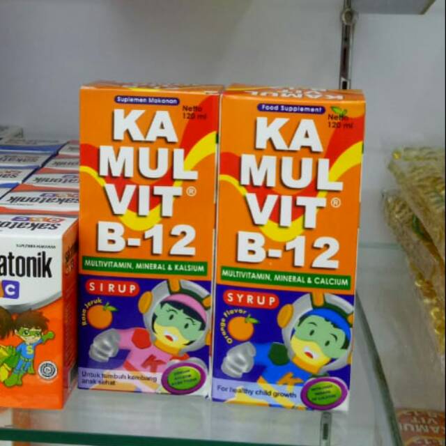 Jual Kamulvit B12 - 120ml | Shopee Indonesia