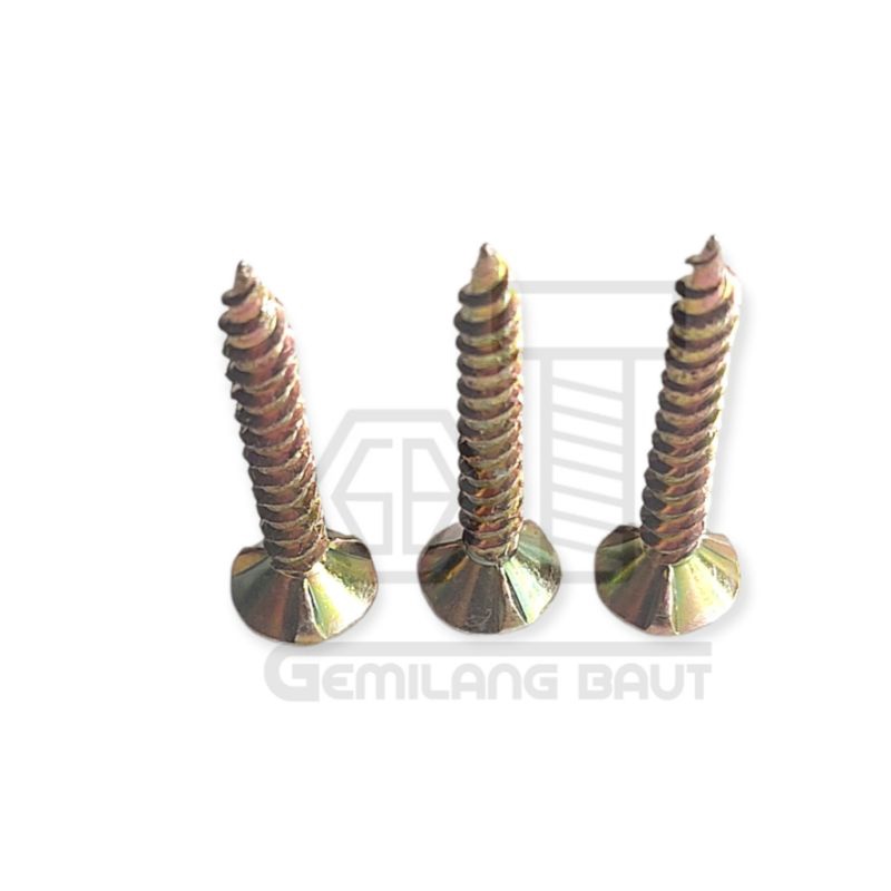 Jual Sekrup Calciboards / Baut Grc Moon Lion 6x1" @100 Pcs | Shopee ...
