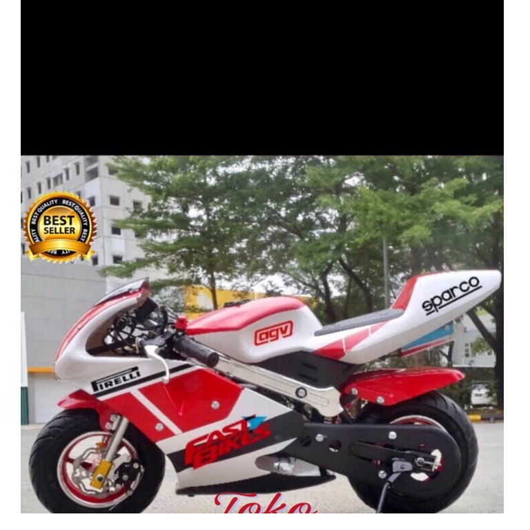 Jual Motor mini gp 50cc mesin 2tak | Shopee Indonesia