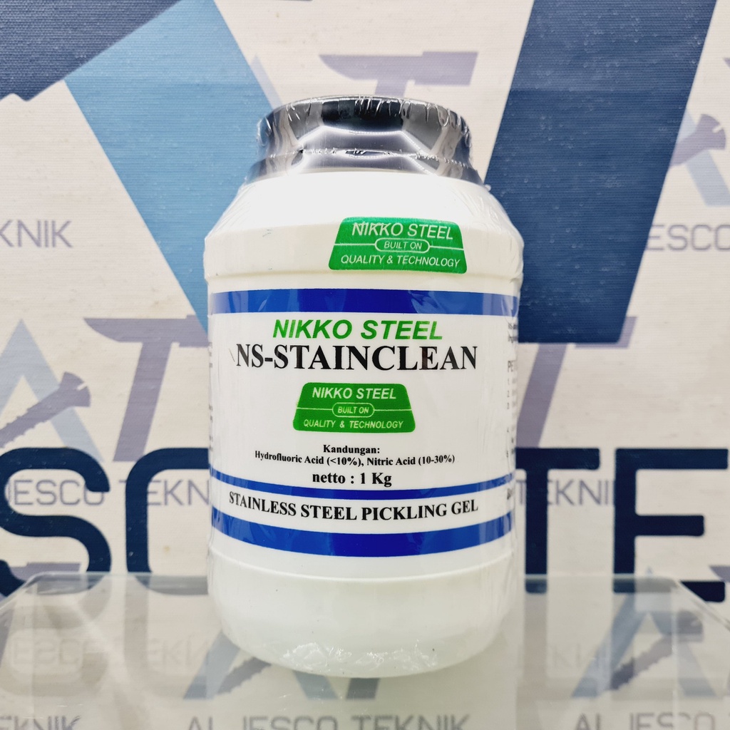 Jual NIKKO STEEL NS-STAINCLEAN PICKLING GEL PEMBERSIH STAINLESS STEEL ...