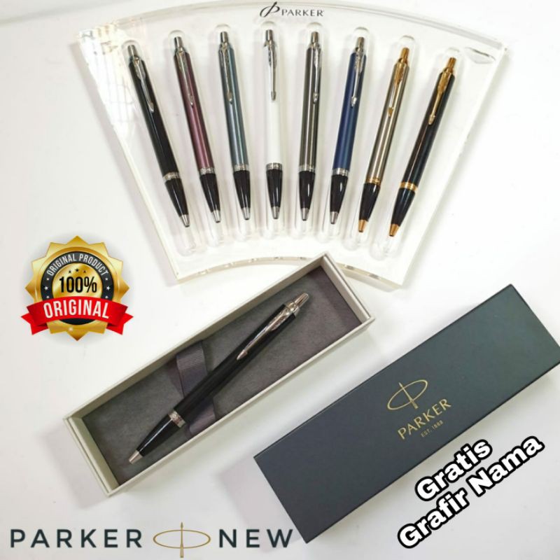 Jual PULPEN NEW PARKER ORIGINAL GRATIS GRAFIR NAMA ANDA | Shopee Indonesia
