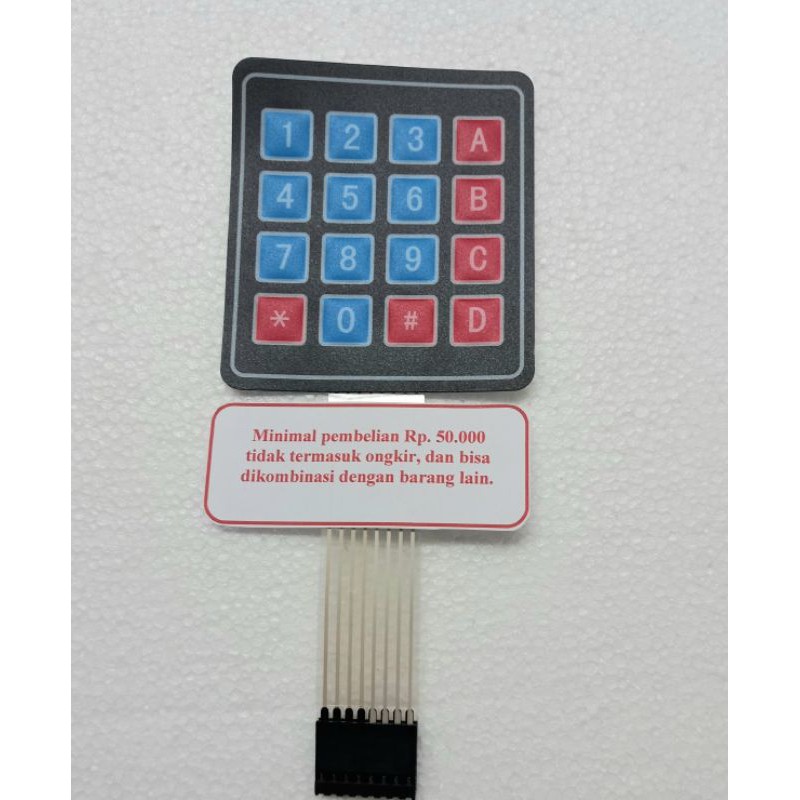 Jual Keypad membran pom mini pertamini 4x4 | Shopee Indonesia