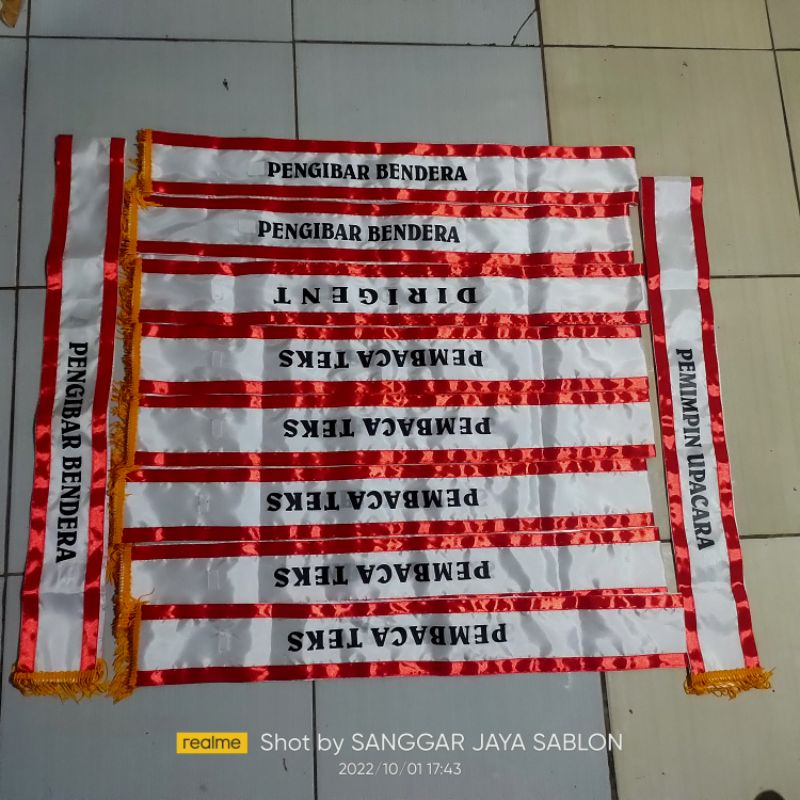 Jual SELEMPANG UPACARA LENGKAP (Pembaca Teks) | Shopee Indonesia