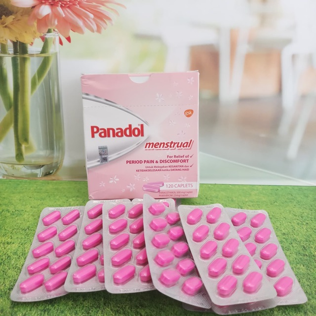 Jual Panadol Menstrual for relief Period Pain | Obat Sakit Perut ...