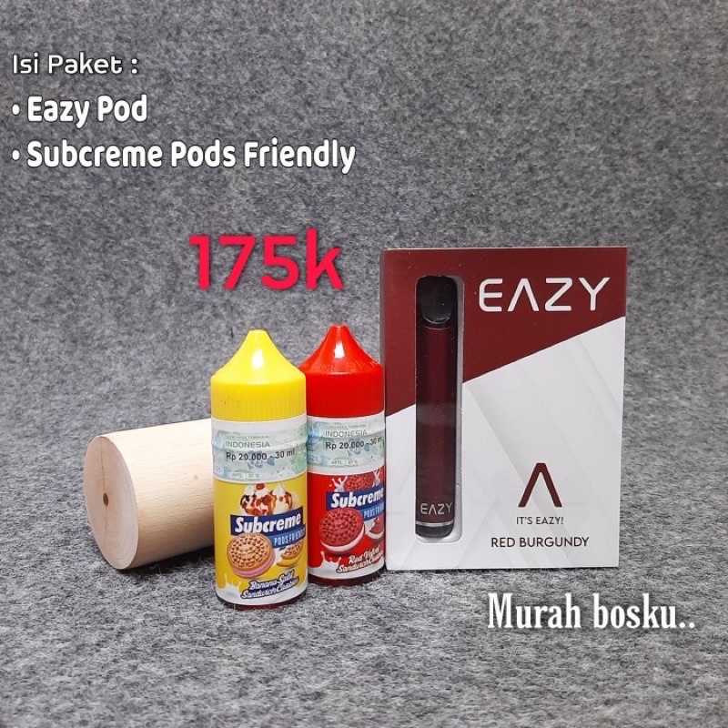 Jual Eazy Pod authentic Paket Promo | Shopee Indonesia