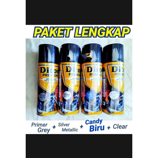 Jual Paket Pylox Diton Premium Candy Tone Biru 9309 Diton 400 cc ...