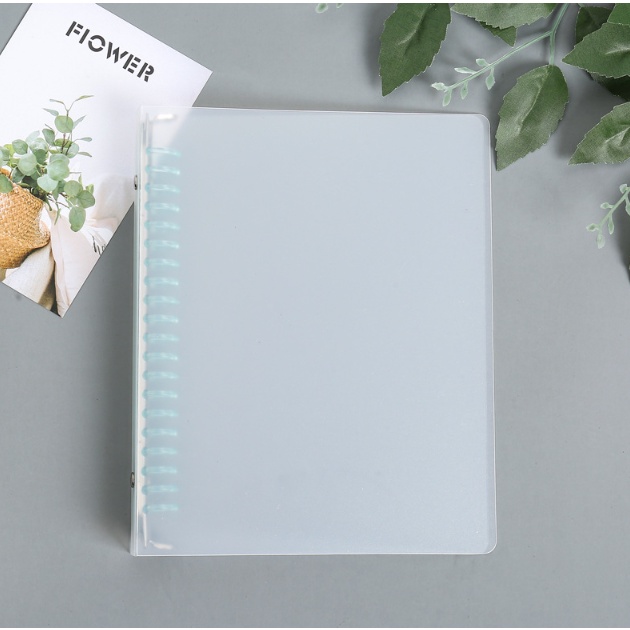Jual Binder Dengan Ring Warna Macaron Transparan A5 / B5 | Shopee Indonesia