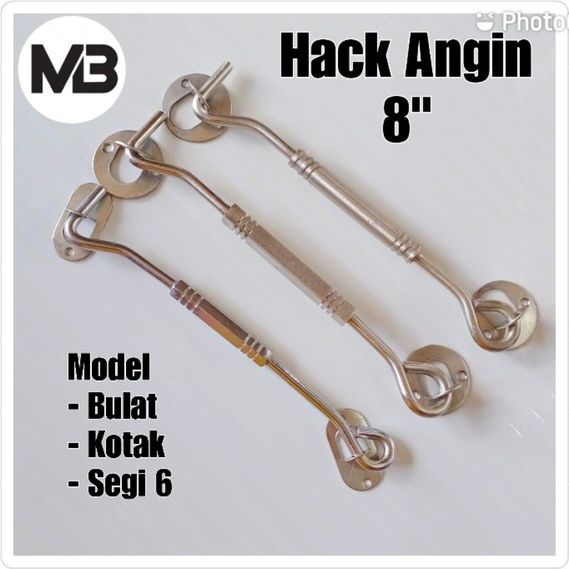 Jual Hack Hak Angin 8" I Penahan Pintu Jendela l Window Hock | Shopee ...