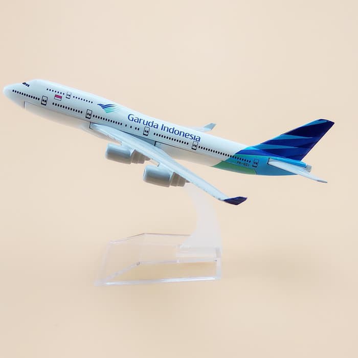 Jual Diecast Die Cast Pajangan Miniatur Pesawat Maskapai Garuda ...