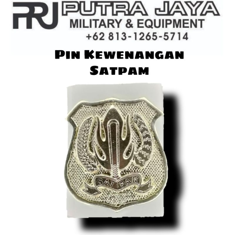 Jual PIN KEWENANGAN SATPAM / PIN SATPAM SECURITY / KEWENANGAN | Shopee ...