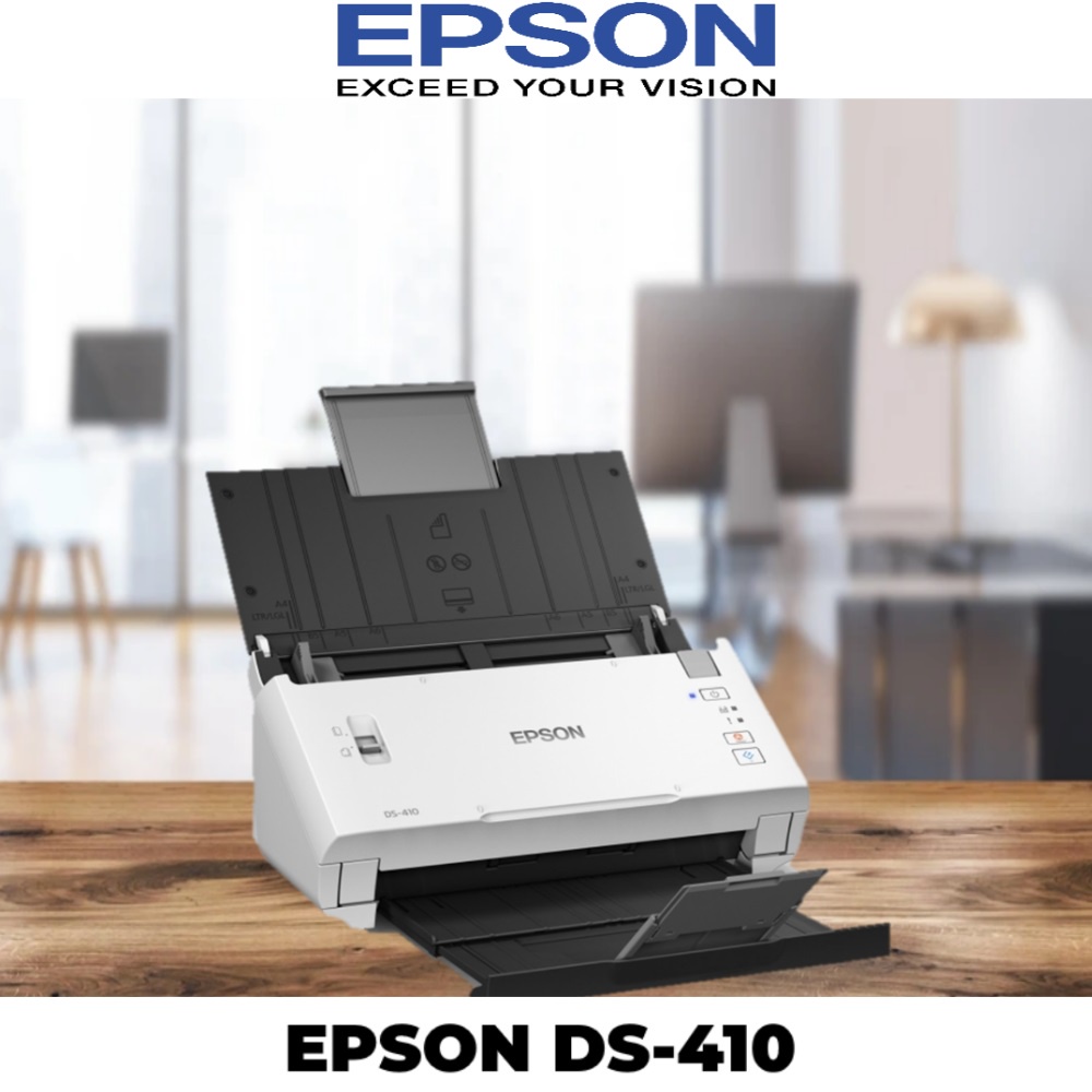 Jual EPSON SCANNER WORKFORCE DS-410 DS410 A4 Duplex Sheet-fed Document ...