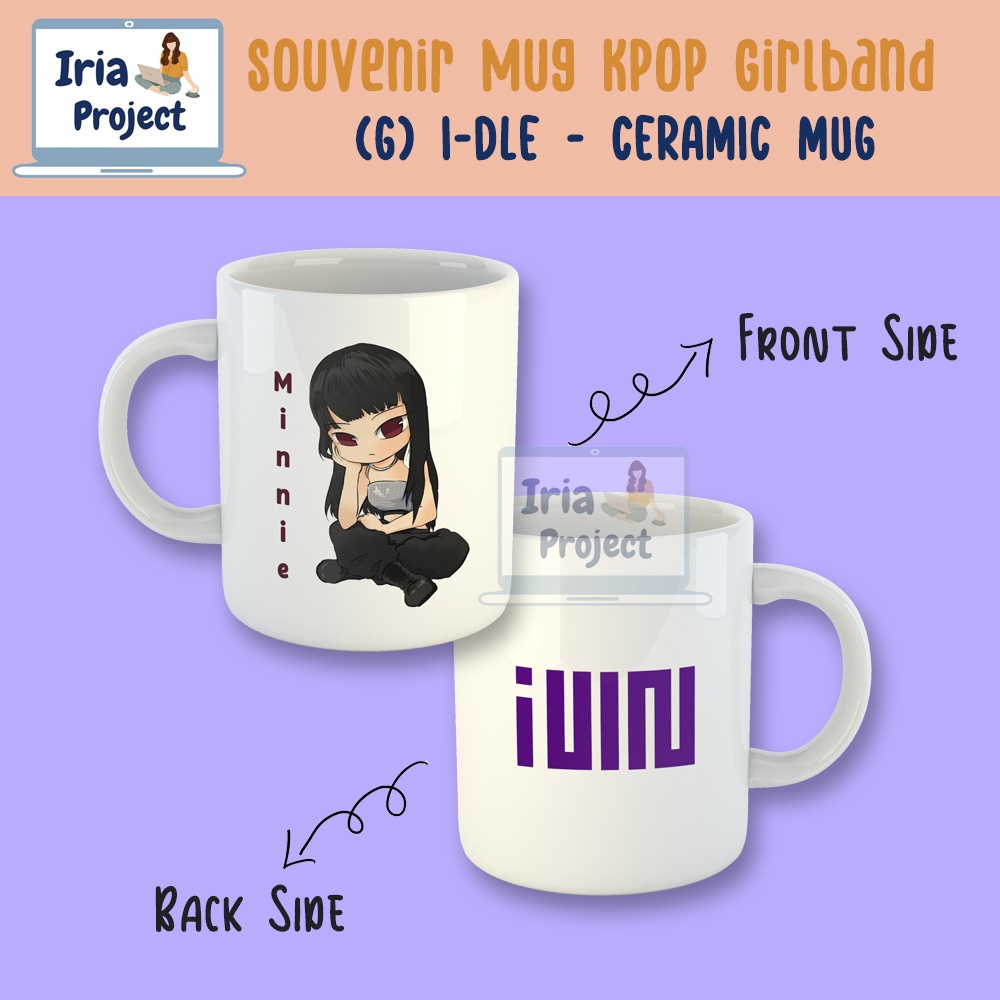 Jual Souvenir Mug / Merchandise Gelas Kpop Girlband - (G)-Idle - Yuqi ...