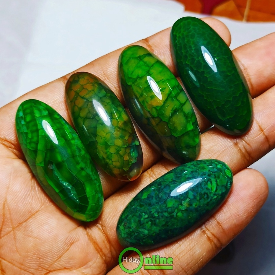 Jual NATURAL BATU AKIK PANDAN SISIK NAGA HIJAU | Shopee Indonesia
