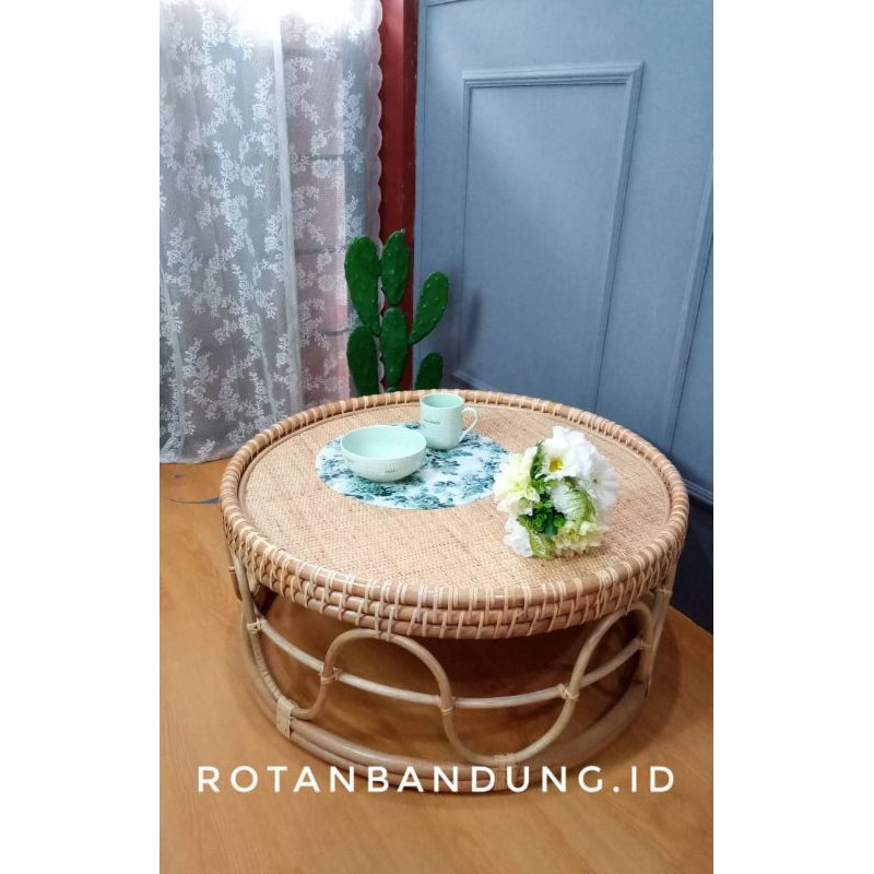 Jual Meja rotan/Meja tamu rotan | Shopee Indonesia