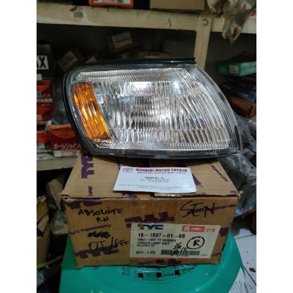 Jual Lampu Sen lampu samping Toyota Corona Absolut ST 191 MEREK TYC ...