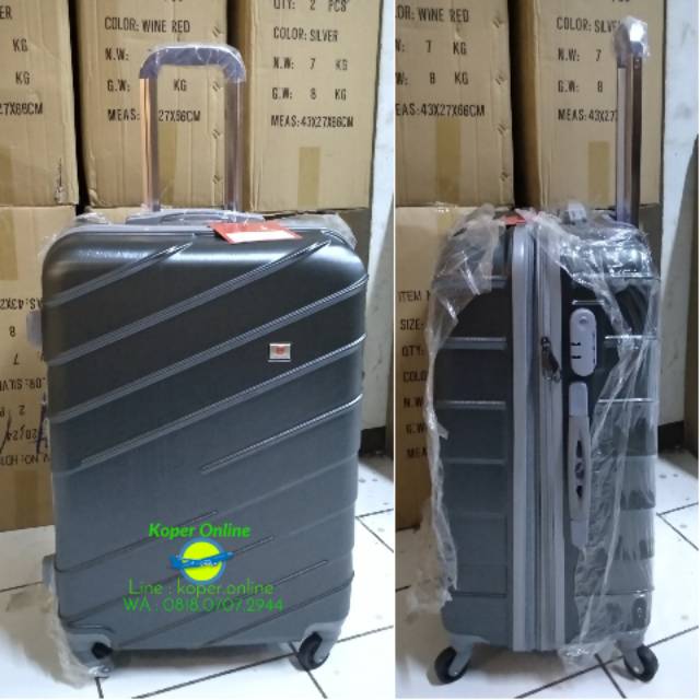 Jual Tas Koper Online Polo Classic Original Expandable ukuran bagasi 24 ...
