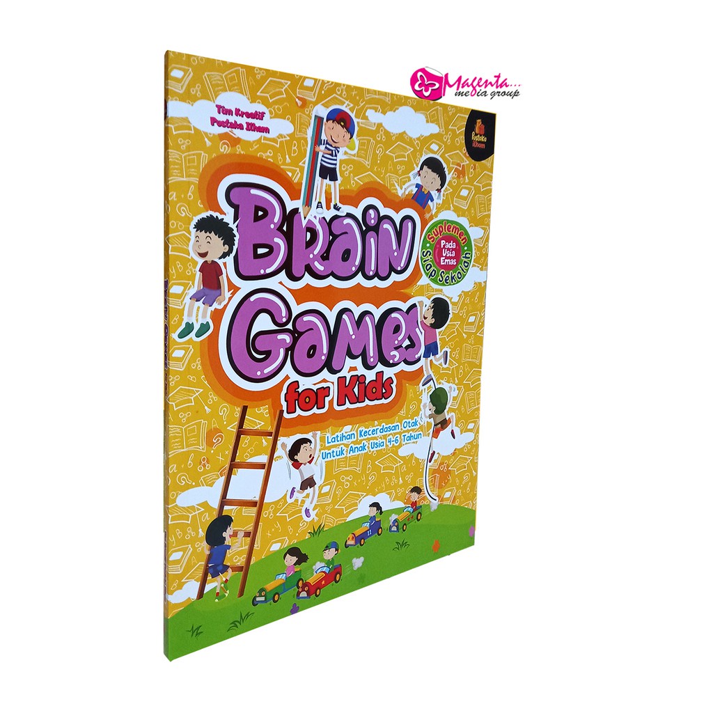 Jual BUKU ANAK TK & PAUD - BRAIN GAMES FOR KIDS | Shopee Indonesia