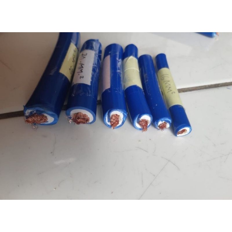 Jual KABEL LAS 16mm PAZTO FULL TEMBAGA WELDING CABLE 16 mm FULL COPPER ...