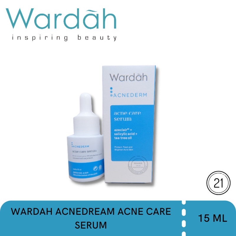 Jual WARDAH ACNEDERM SERUM 15 ML | Shopee Indonesia