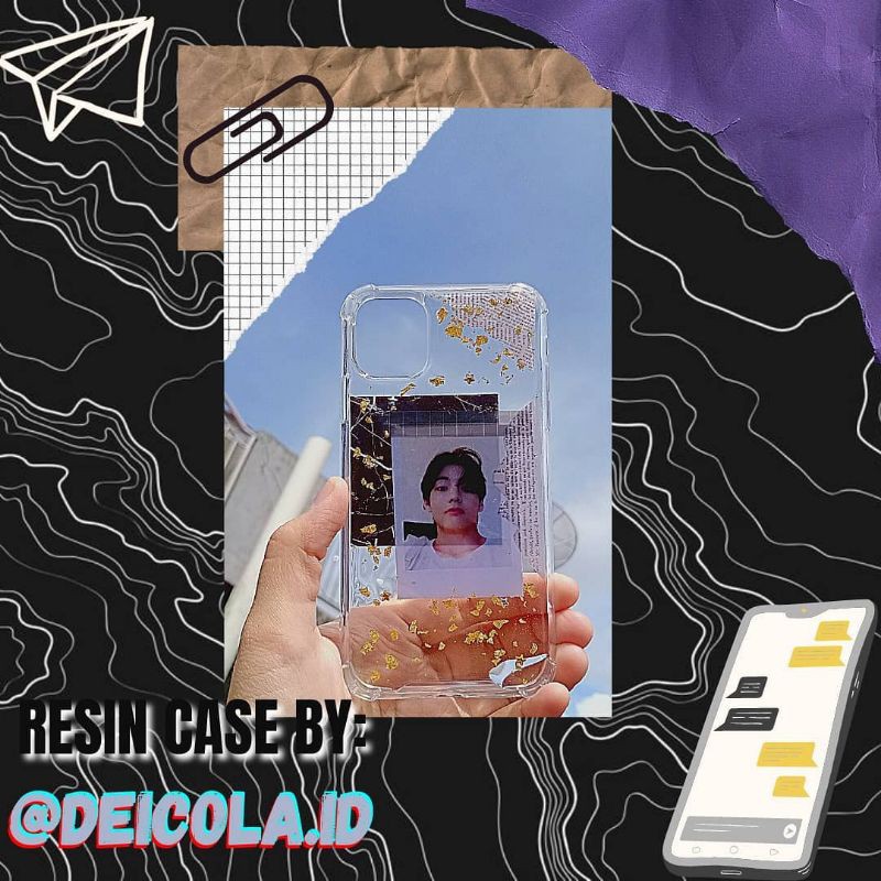 Jual kpop resin case bisa custom (EXO, NCT, BTS, BLACKPINK, ETC)(OPEN ...