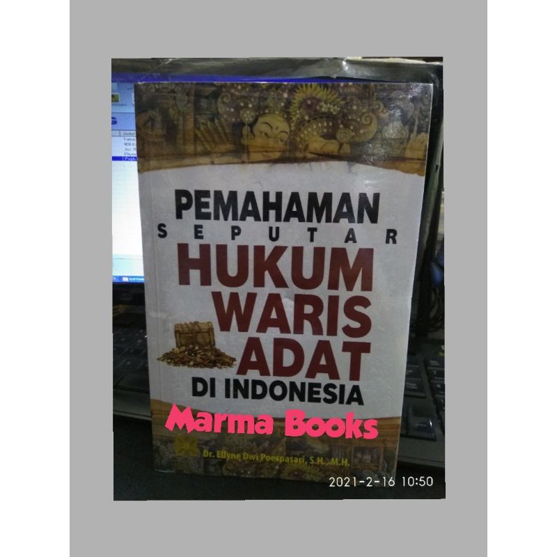 Jual Pemahaman Seputar Hukum Waris Adat di Indonesia | Shopee Indonesia