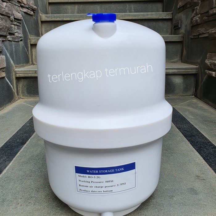 Jual Reverse Osmosis RO Pressure Tank 3.2G / tanki ro 3.2g | Shopee ...