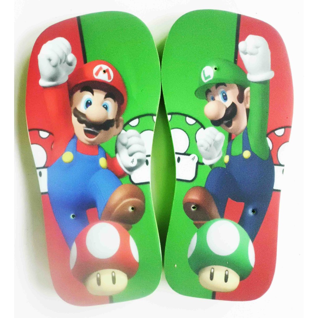 Jual Sandal Jepit Anak Karakter Mario Bross | Shopee Indonesia
