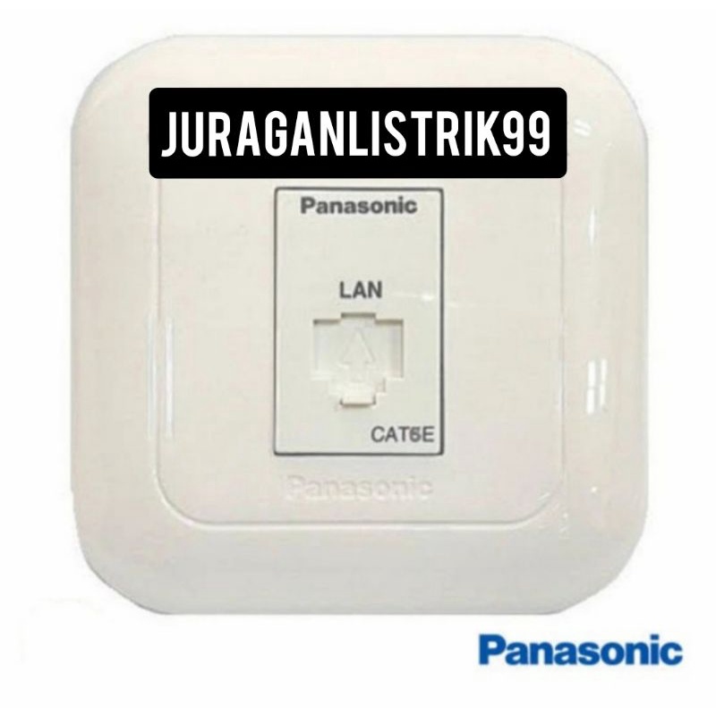 Jual IB Data Cat6e / Mata Socket Outlet Data LAN Internet Panasonic ...