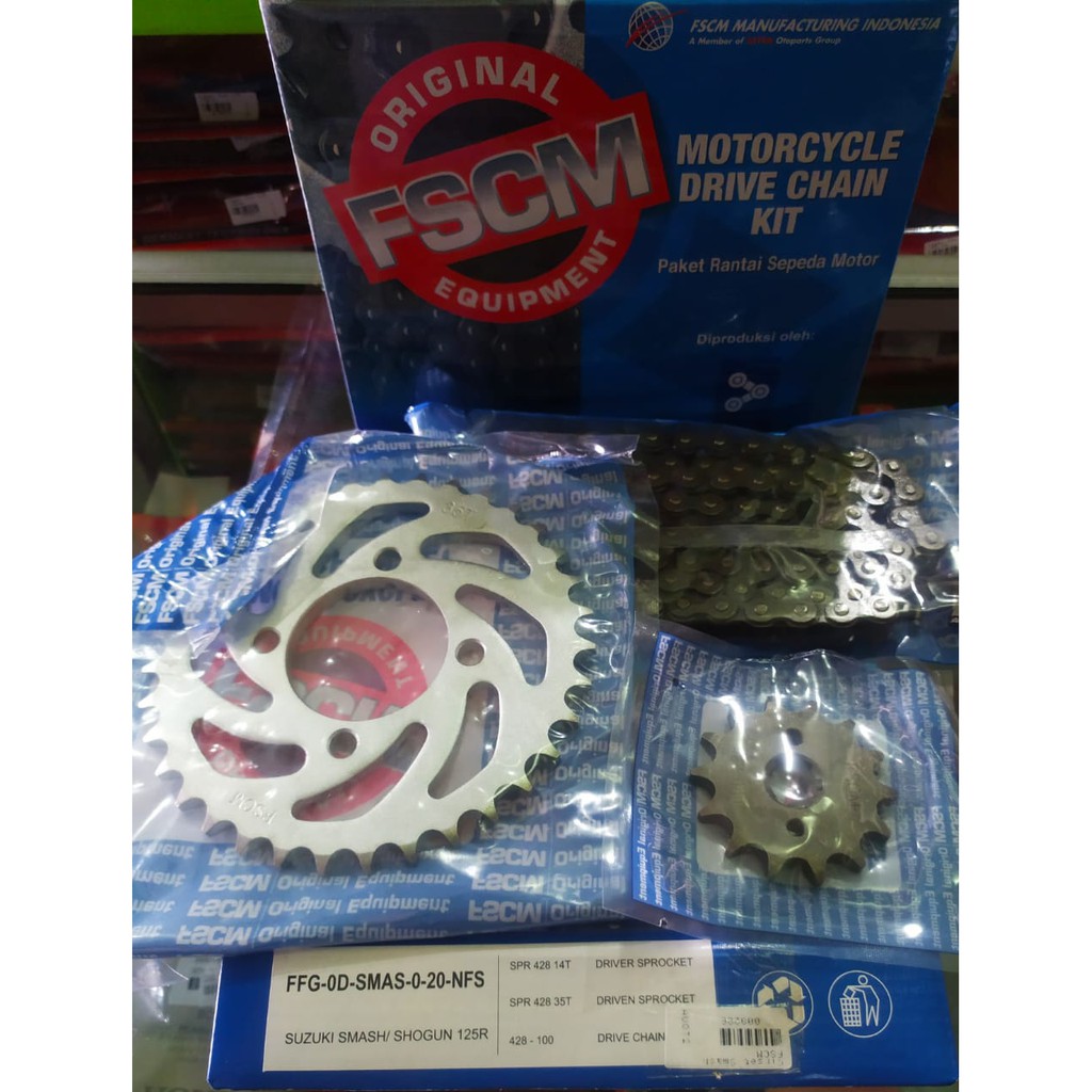 Jual Gir Set Suzuki dan Kawasaki Gear Set Ger Set Motor Merk FSCM ...