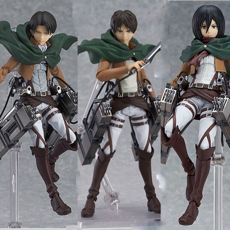 Jual figma 207 attack on titan eren yaeger figma 203 attack on titan ...