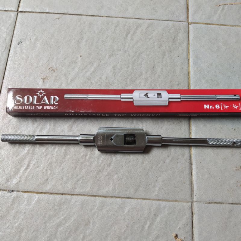 Jual Hand Tap gagang bor ulir drat baut M6 - M20 handle bor hand tap ...
