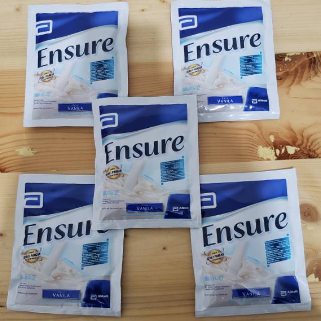 Jual ENSURE SACHET VANILA 53,8gr/SUSU ENSURE/SUSU VANILA/ENSURE SACHET ...