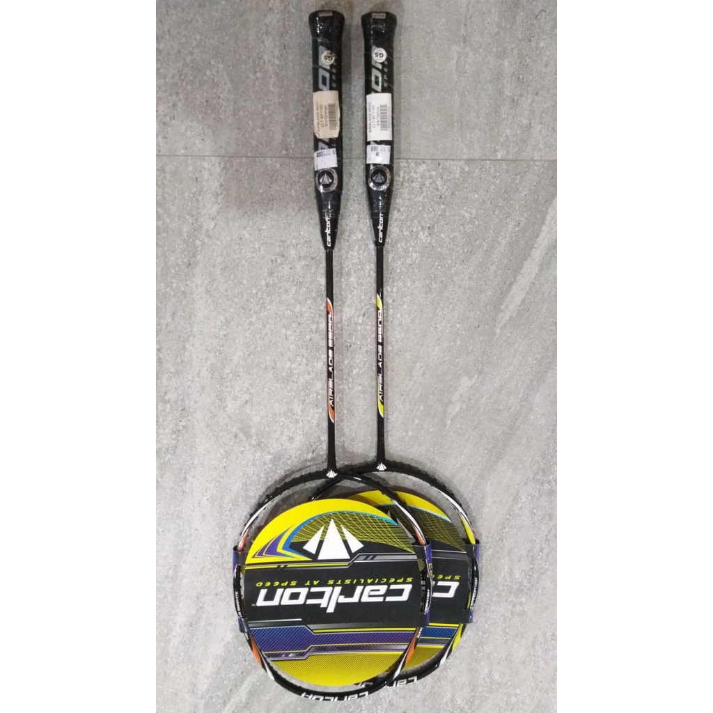 Jual Carlton Airblade 8600 Raket Badminton original termurah free tas ...