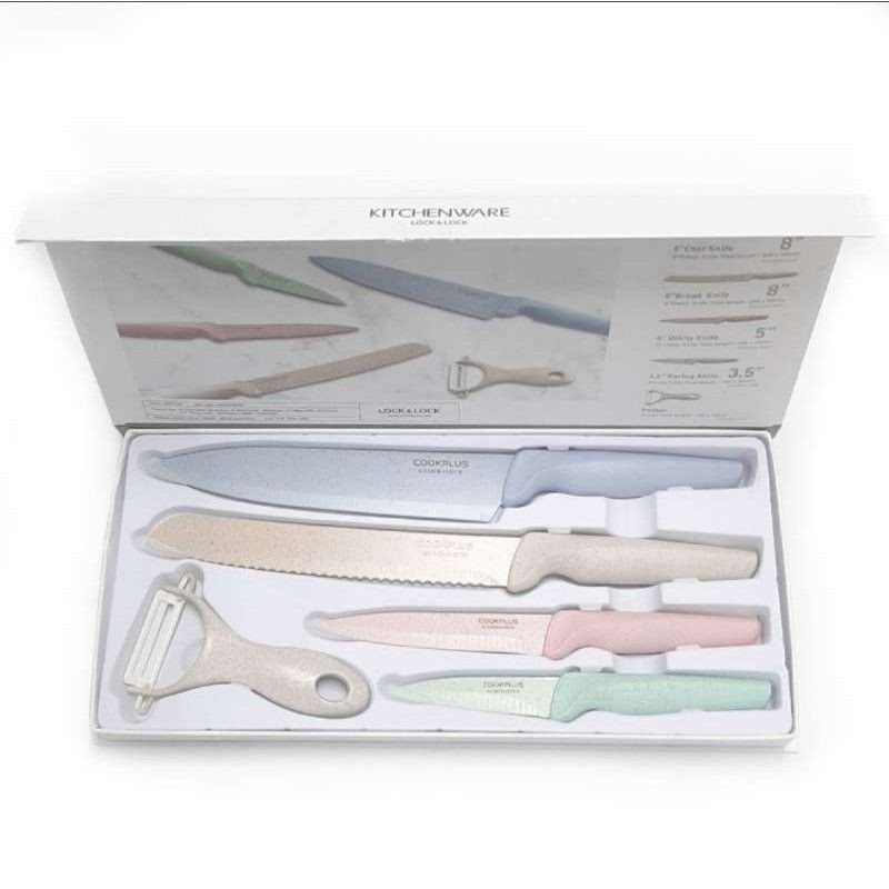 Jual Lock&Lock Lock n Lock - Exclusive Knife / Pisau Set Pastel Color ...