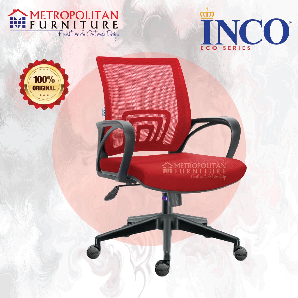 Jual Kursi Kantor Indachi Inco Bangku Kerja Office Chair Casova I ...