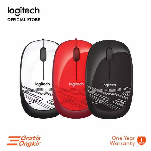 Jual Logitech M105 Wired Optical Mouse | Shopee Indonesia