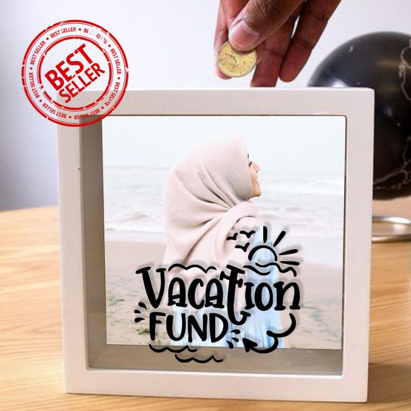 Jual celengan, celengan kayu, celengan custom, celengan bingkai ...