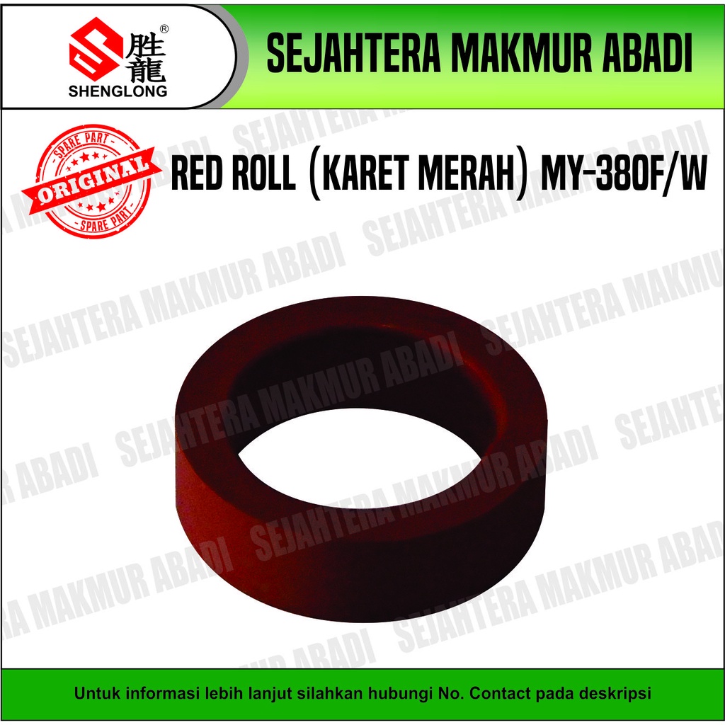 Jual Red Roll ( Karet Merah ) Date Coding MY - 380 Shenlong | Shopee ...