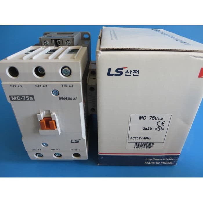 Jual Magnetic Contactor / Kontaktor LS INDUSTRIAL SYSTEM MC-75a 220v ...
