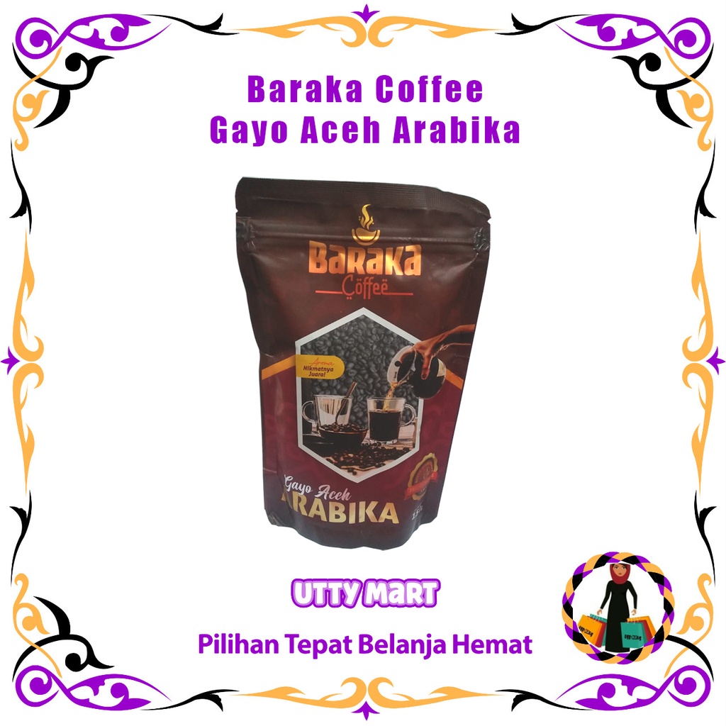 Jual Kopi Arabika Gayo Aceh Special Bubuk - Baraka Coffee | Shopee ...