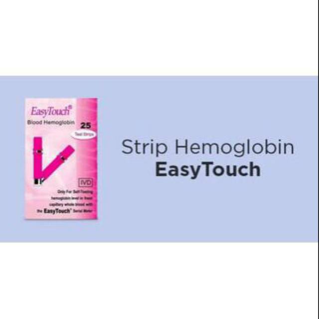 Jual Strip easy touch hemoglobin,strip easy touch hb,strip hb | Shopee ...