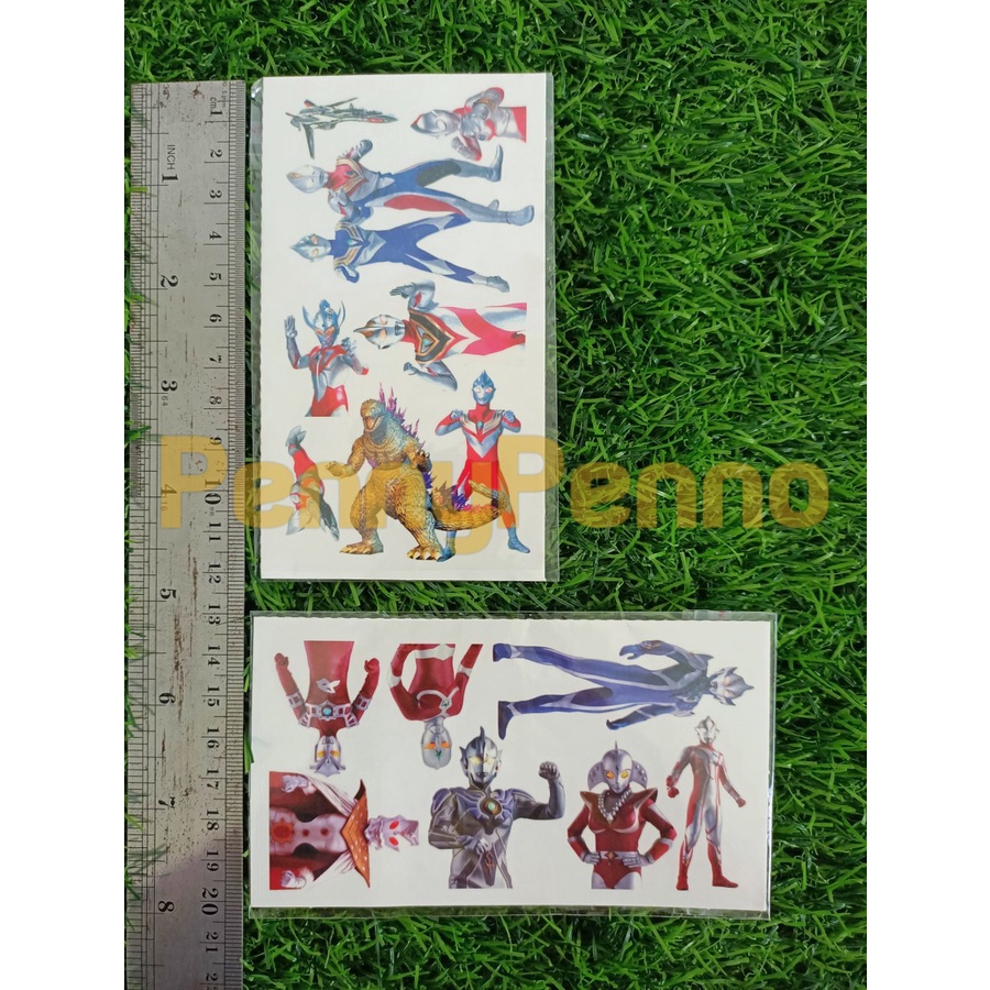 Jual Stiker Tato Ultraman ( Uk. Panjang 12 Cm) | Shopee Indonesia