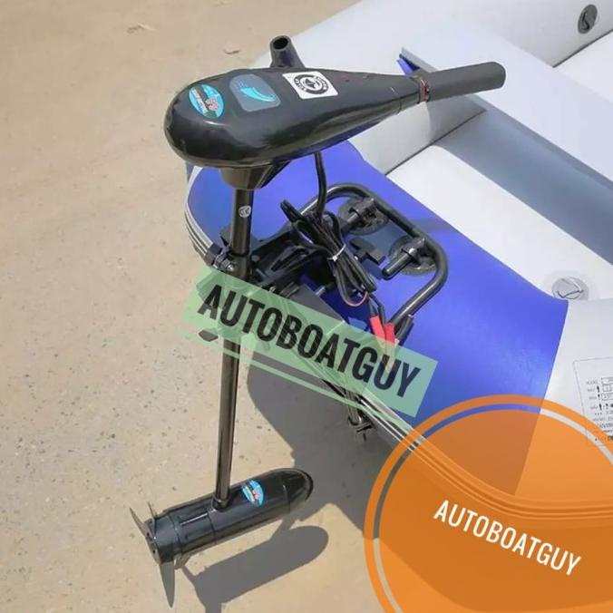 Jual Mesin Tempel Perahu Karet Listrik Elektrik Trolling Mancing 12V 24V | Shopee Indonesia